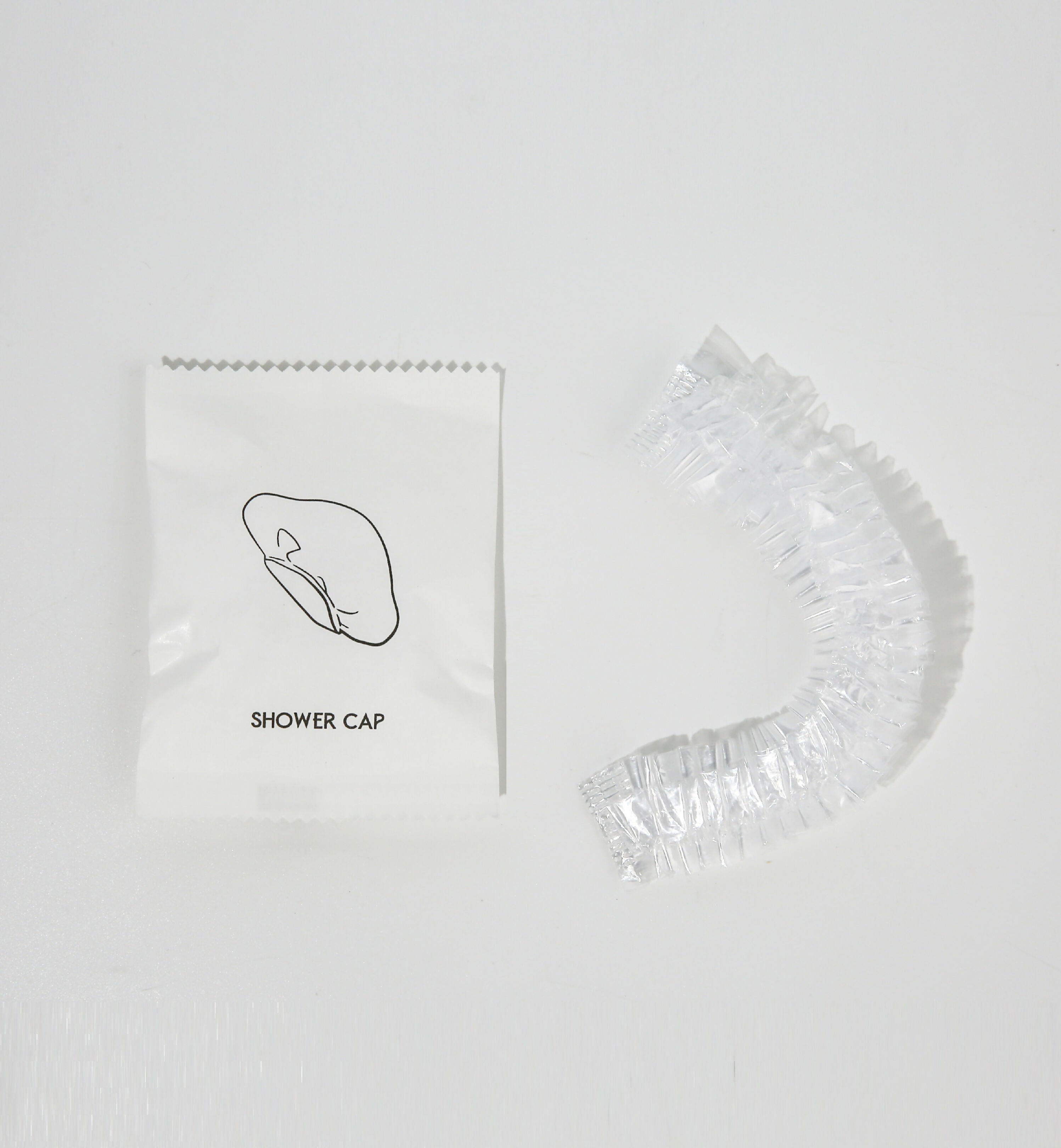 White Kraft Paper Sachet - Shower Cap – Suitality